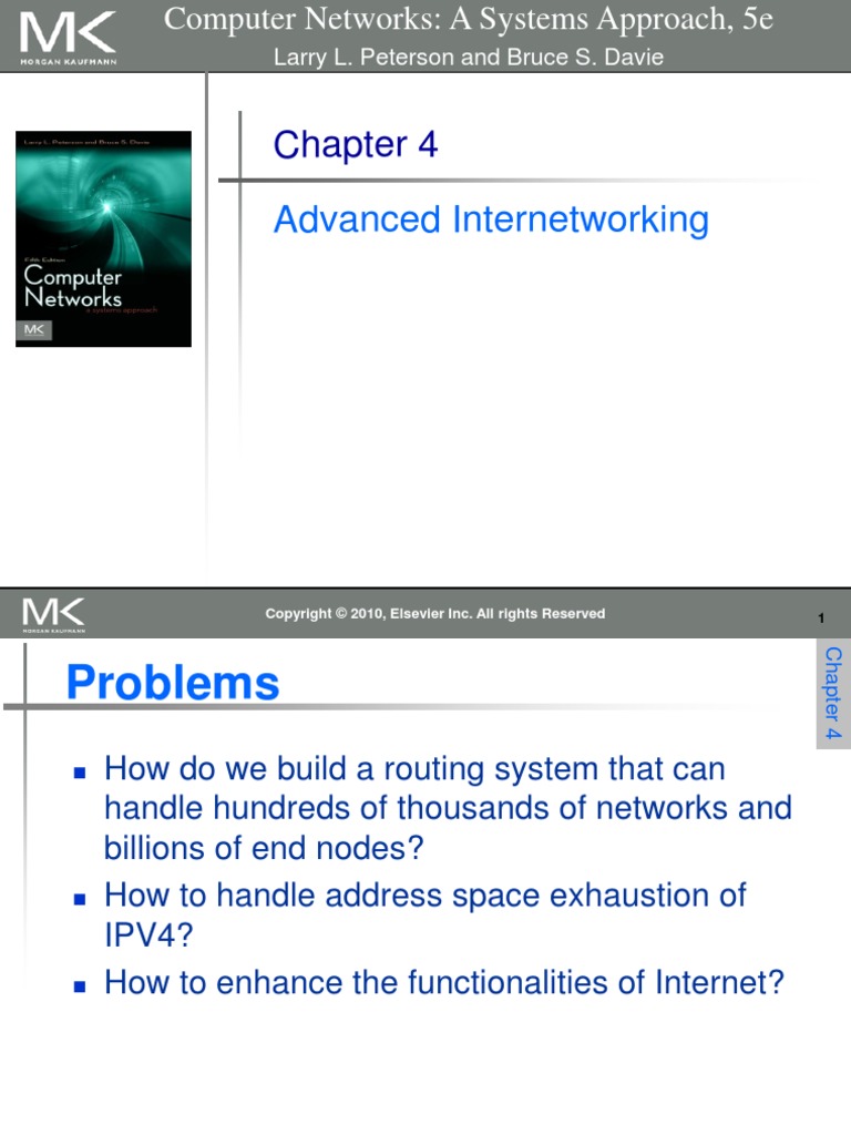 Advanced Internetworking: Larry L. Peterson and Bruce S. Davie | PDF ...