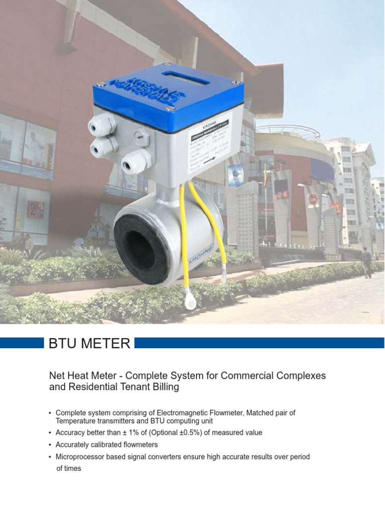 BTU meter | Flow Measurement | Heat