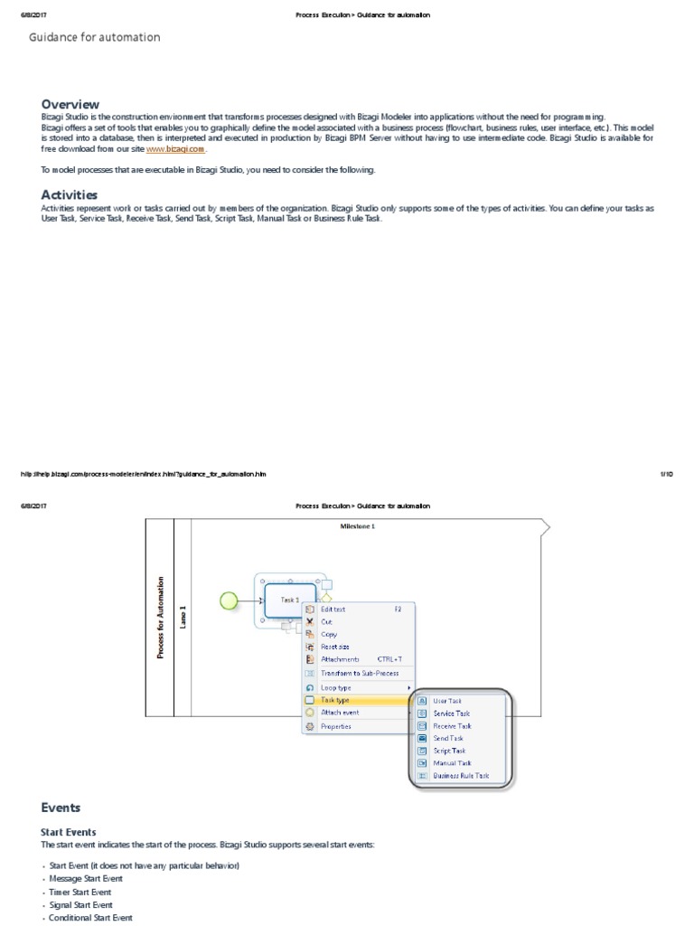 Bizagi Modeler User Guide - A Business Process Modeling Tool Proses ...