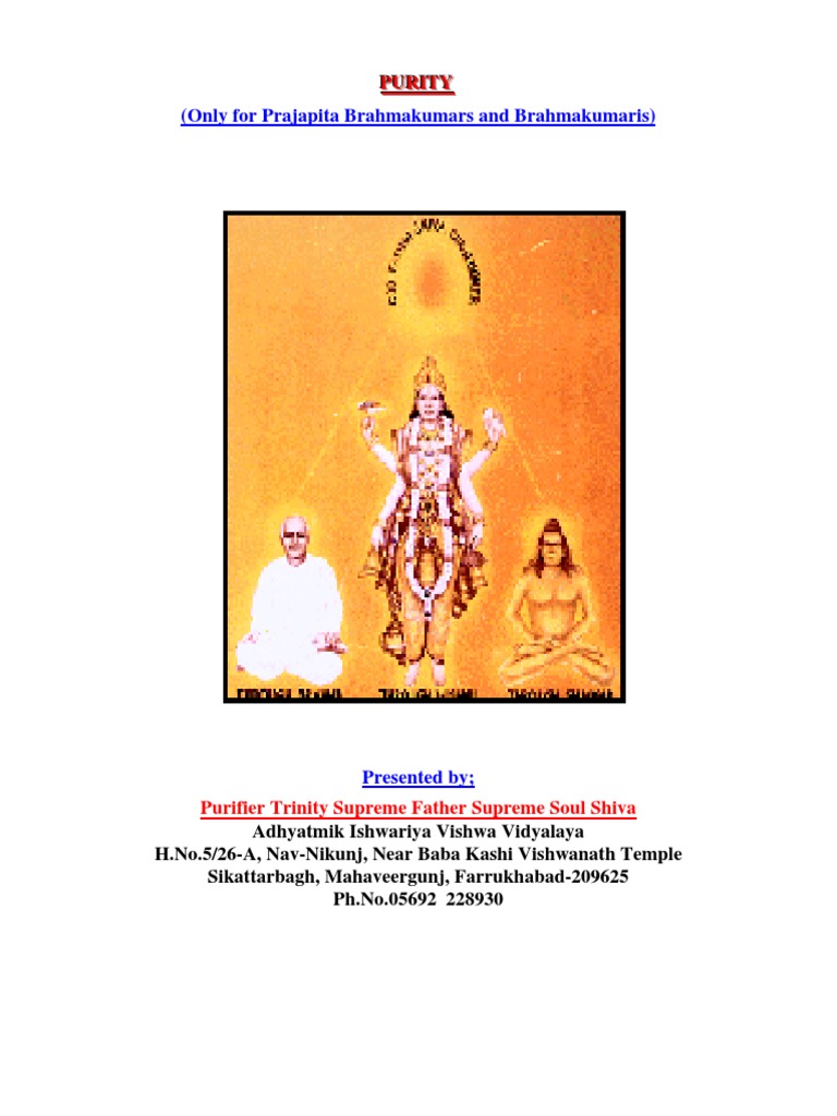 Purity Eng Pdf Religious Belief And Doctrine Religious Behaviour