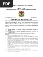 DOKEZO LA SABILI (Imeboreshwa) | PDF