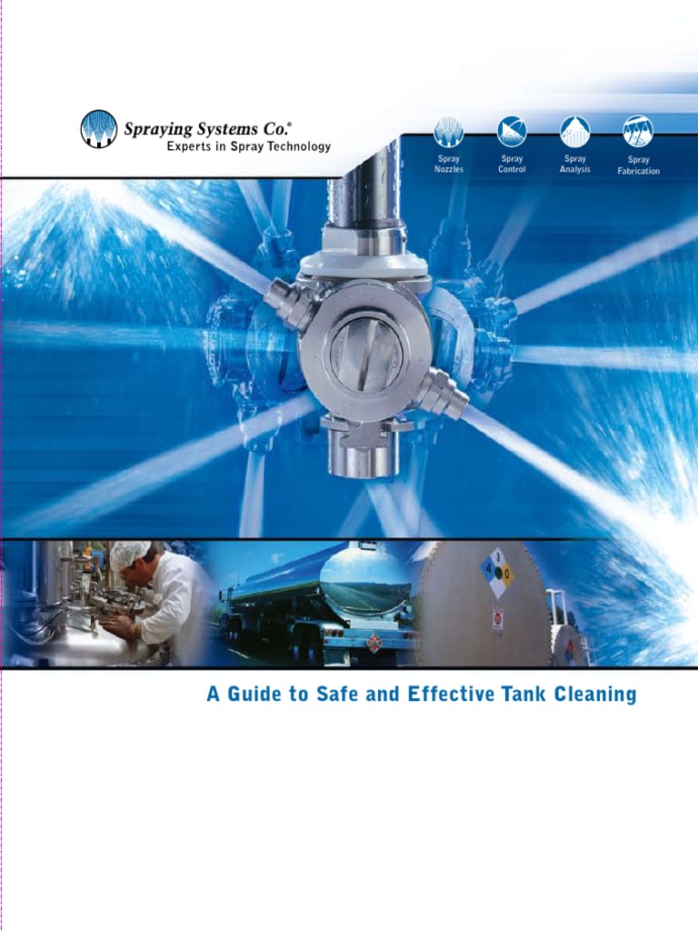 Automated Tank Cleaning Benefits | PDF | Washing Machine | Nozzle