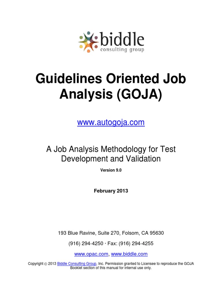 GOJA Booklet | PDF | Validity (Statistics) | Small And Medium Sized Enterprises