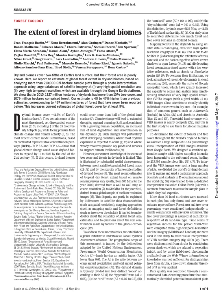 Paper Salcedo INSA Science | PDF | Image Resolution | Forests