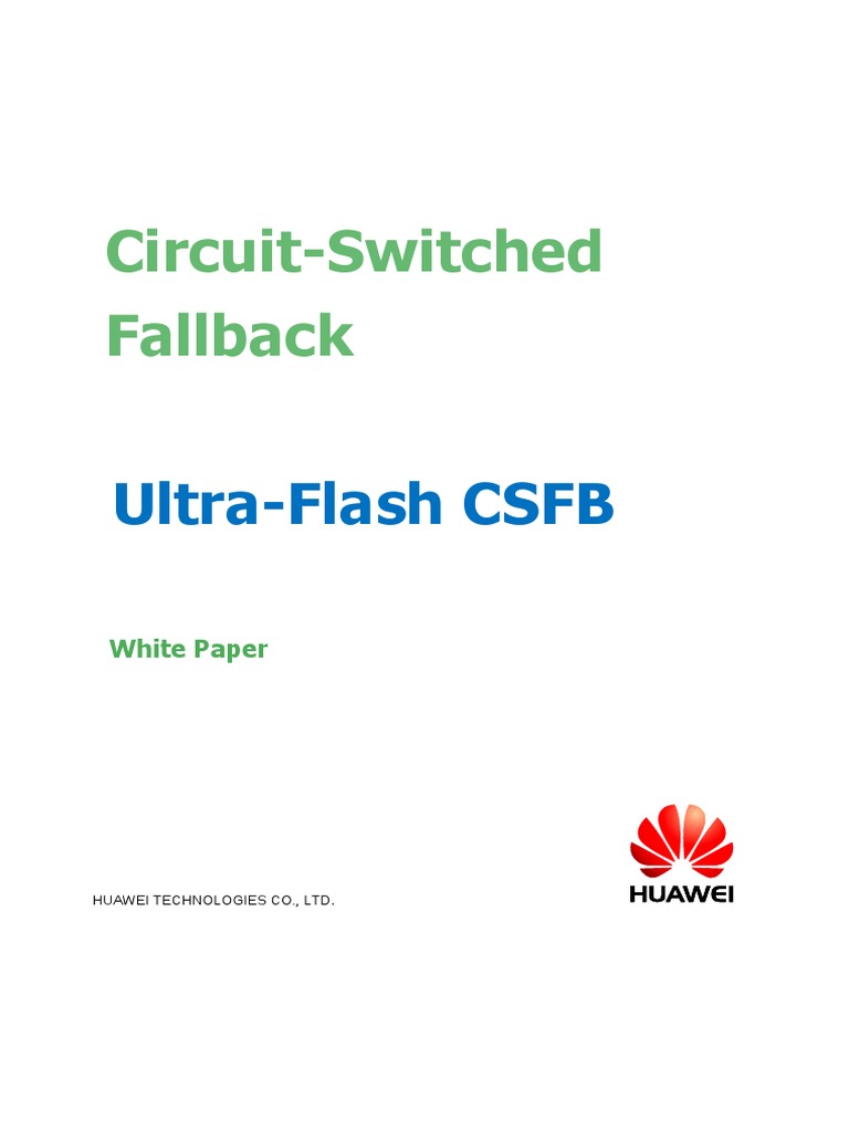 Circuit-Switched Fallback Ultra-Flash CS PDF | PDF