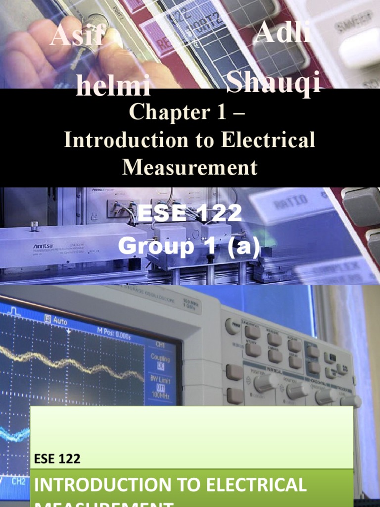 Chapter 1 - Introduction To Electrical Measurement | PDF | Accuracy And Precision ...