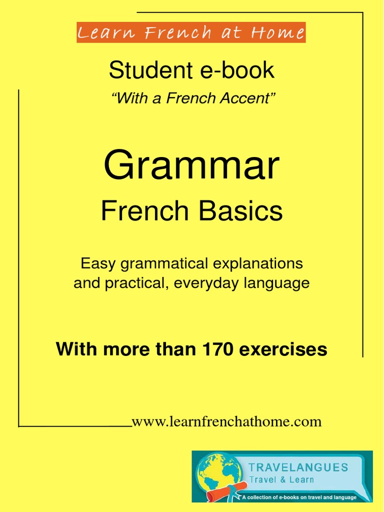 Sample Basics Grammar Book PDF | PDF | French Language | Grammar