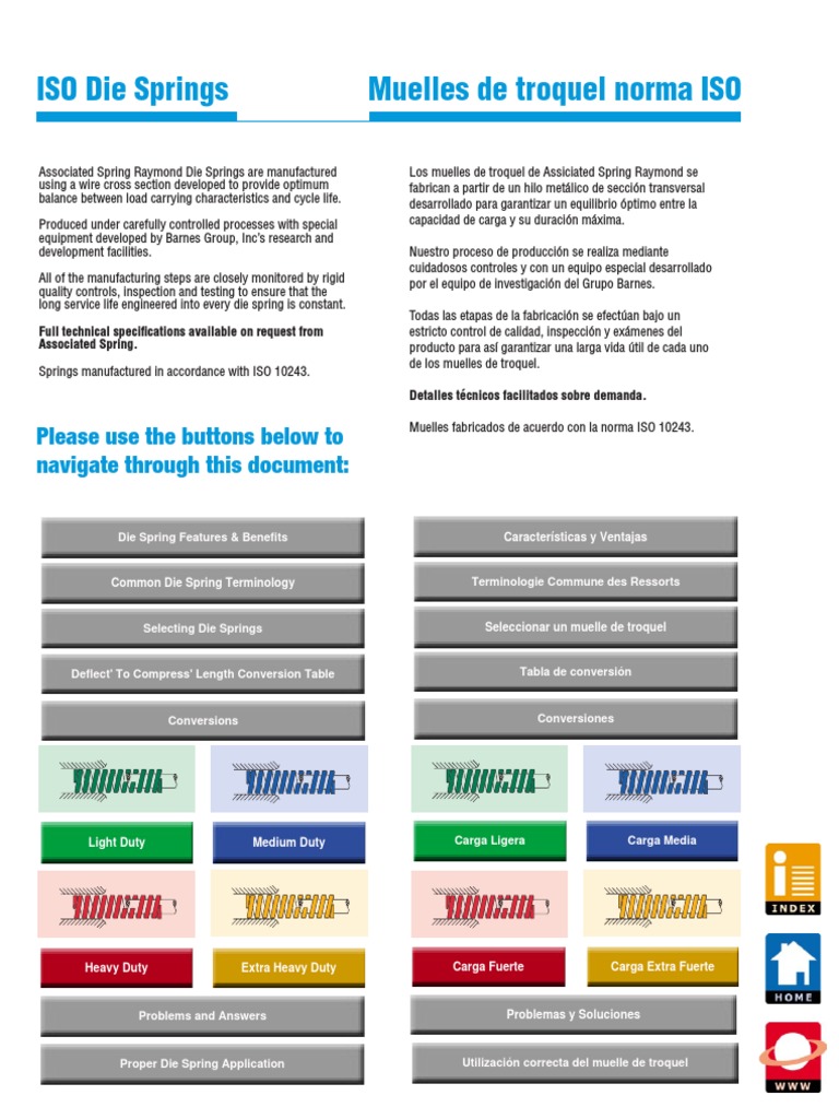 Molas Raymond ISO 10243 | PDF | Libra (masa) | Kilogramo