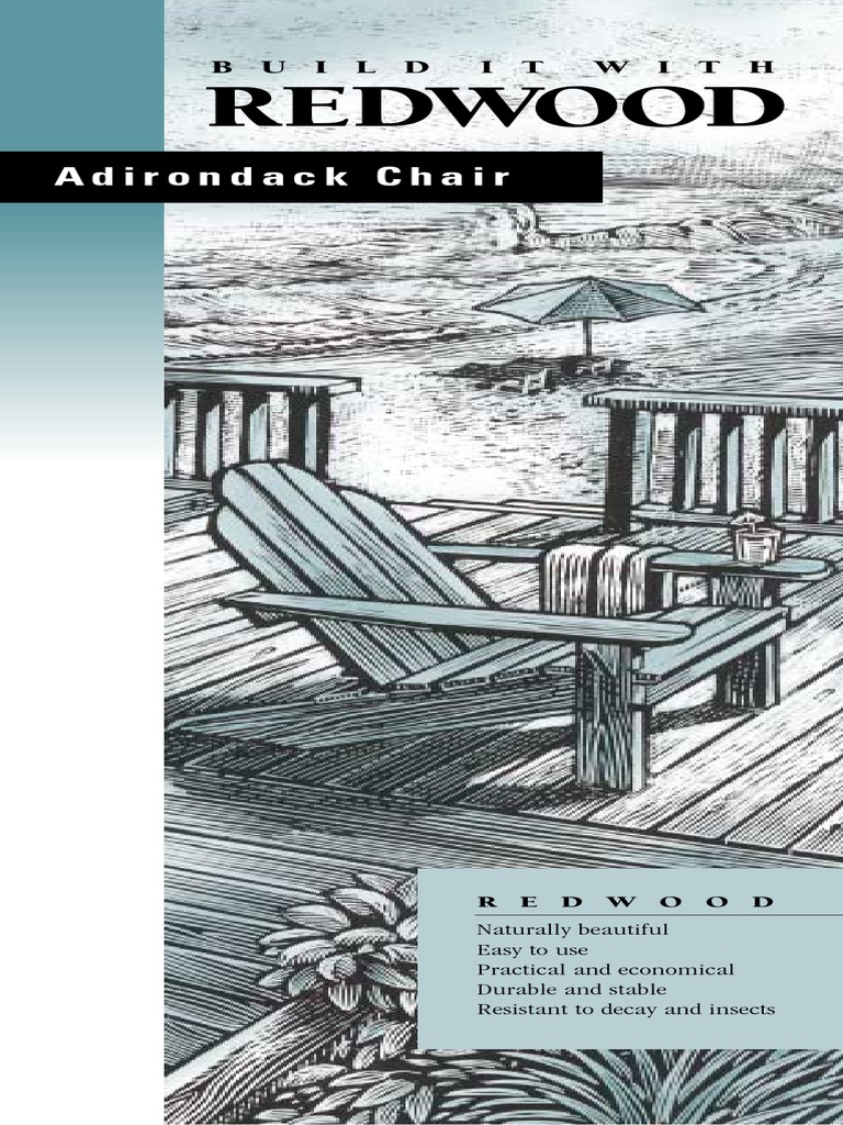 Build a Classic Adirondack Chair | PDF