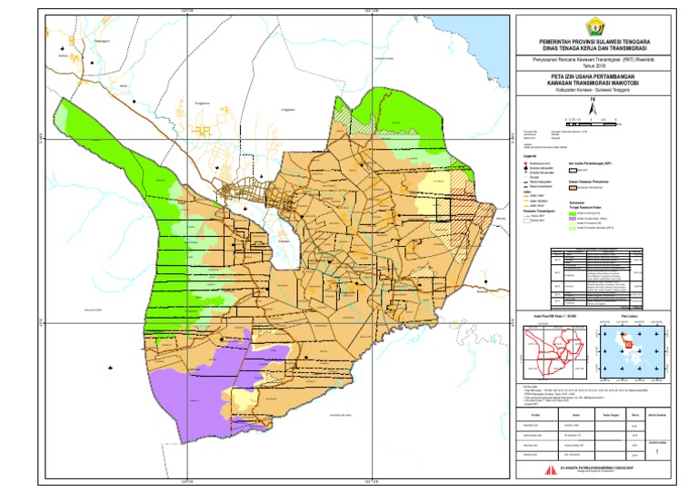 Peta IUP RKT Wawotobi | PDF