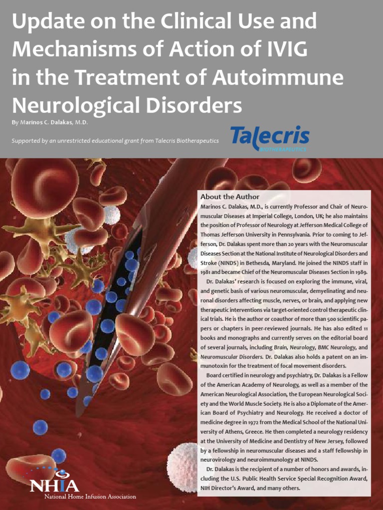 Ivig Supplement Septoct10 | PDF | Complement System | Peripheral Neuropathy