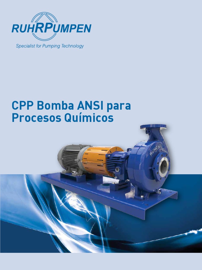 Pump CPP Esp PDF | PDF | Bomba | Calidad (comercial)
