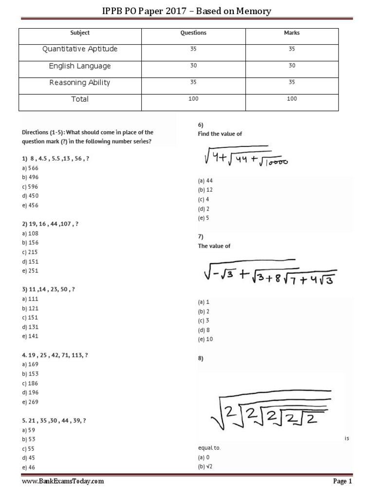 Ippb Paper PDF | PDF | General Officer | Major General