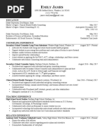 Resume | PDF | Microsoft Office | Schools