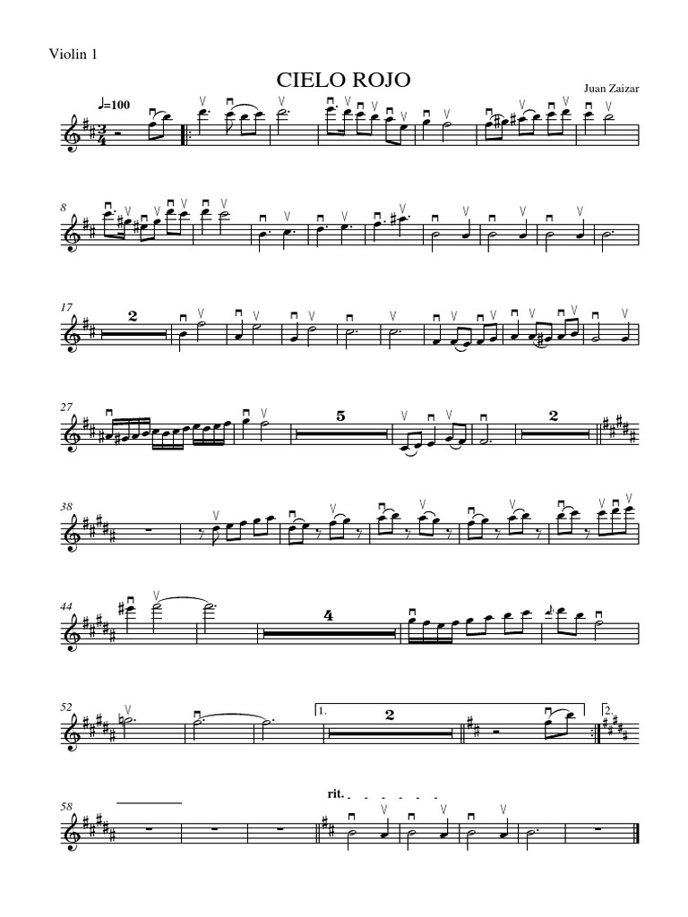 CIELO ROJO - Violin 1.pdf