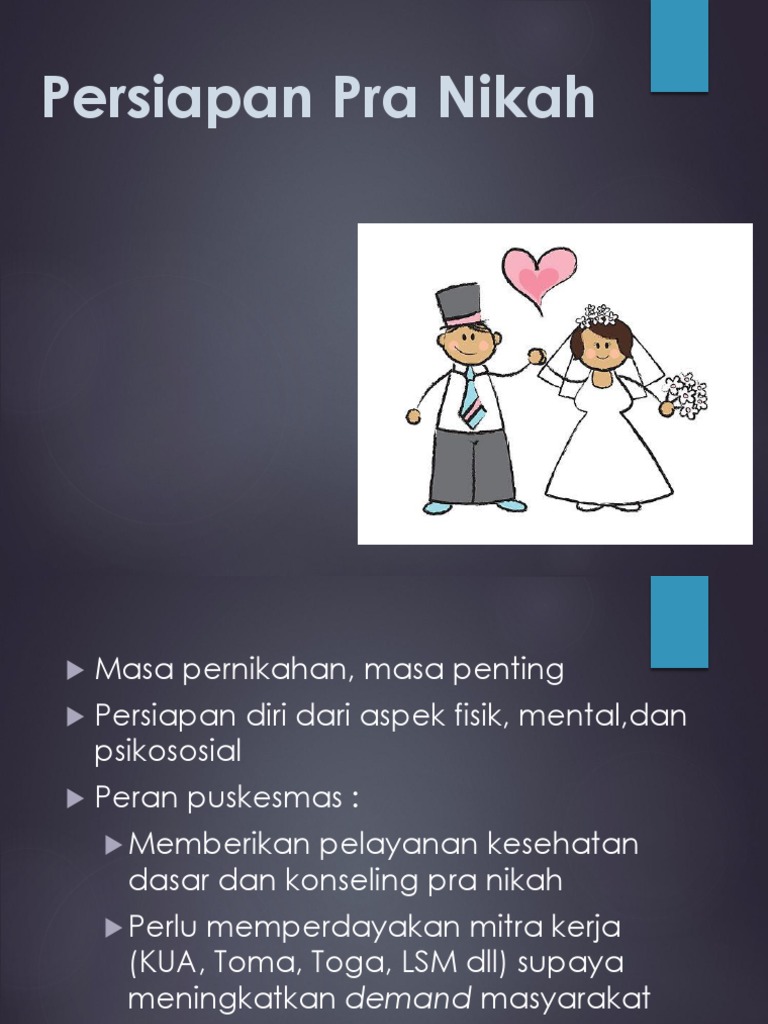 Persiapan Pra Nikah | PDF