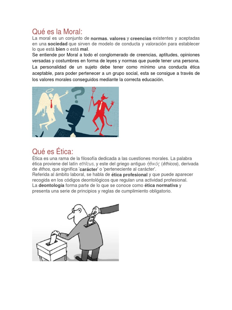 Qué Es La Moral | PDF | Moralidad | Science