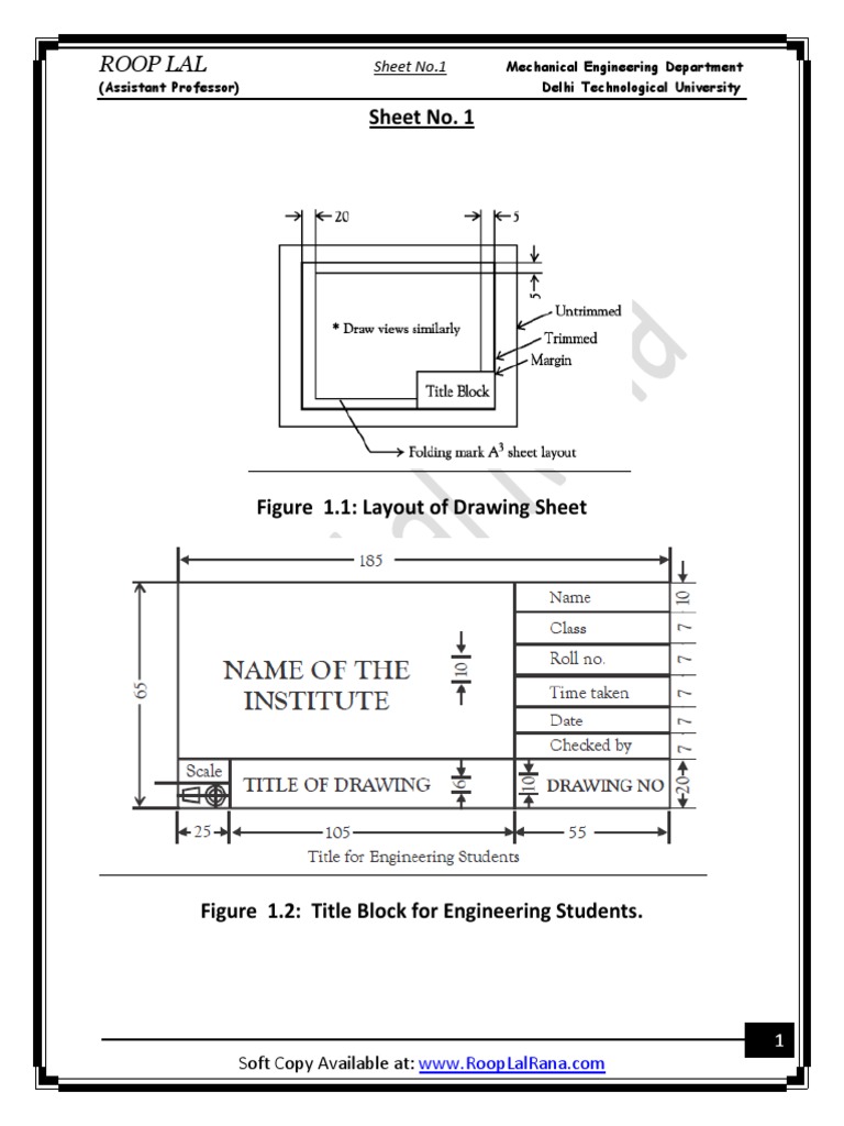 Sheet No. 1: Roop Lal | PDF | Engines | Mechanical Engineering