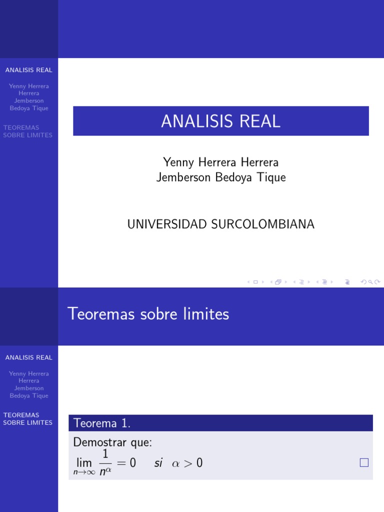 Analisis Real | PDF | Prueba matemática | Análisis real
