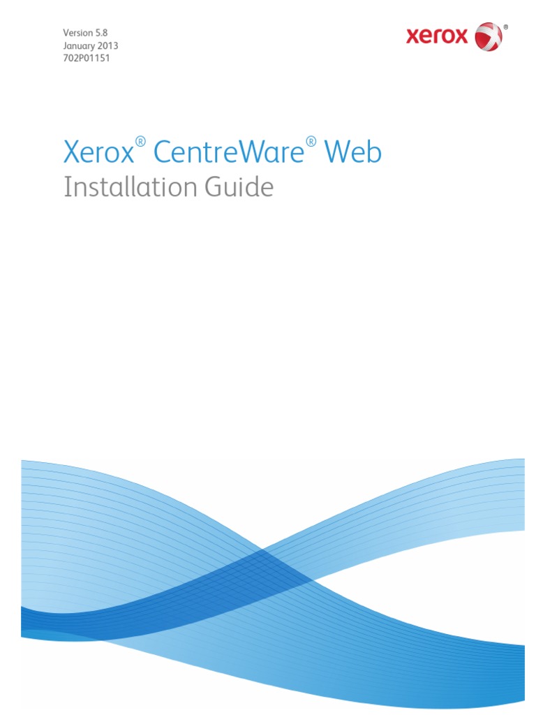 CentreWareWeb CWW 5.8 InstallationGuide | PDF | Web Server | Internet & Web