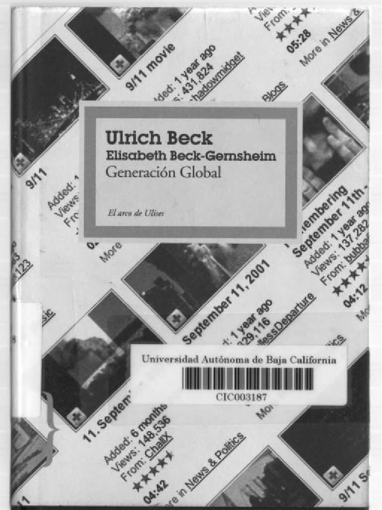 Beck Ulrich - Generacion Global PDF | PDF