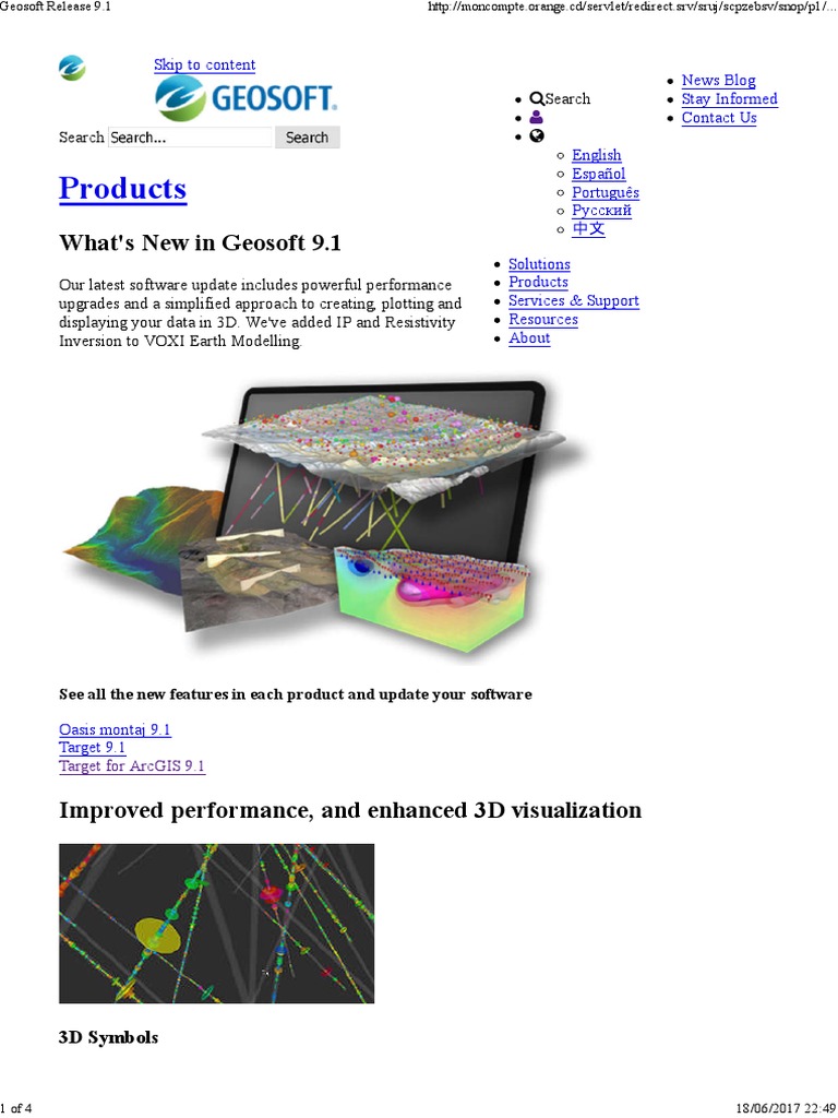 Geosoft Release 9 | PDF | 3 D Computer Graphics | Communication