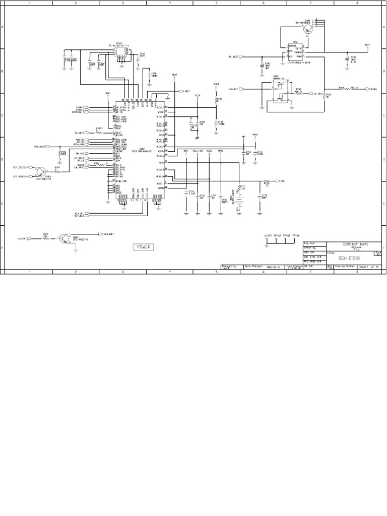 E310 Circuit Diagram | PDF