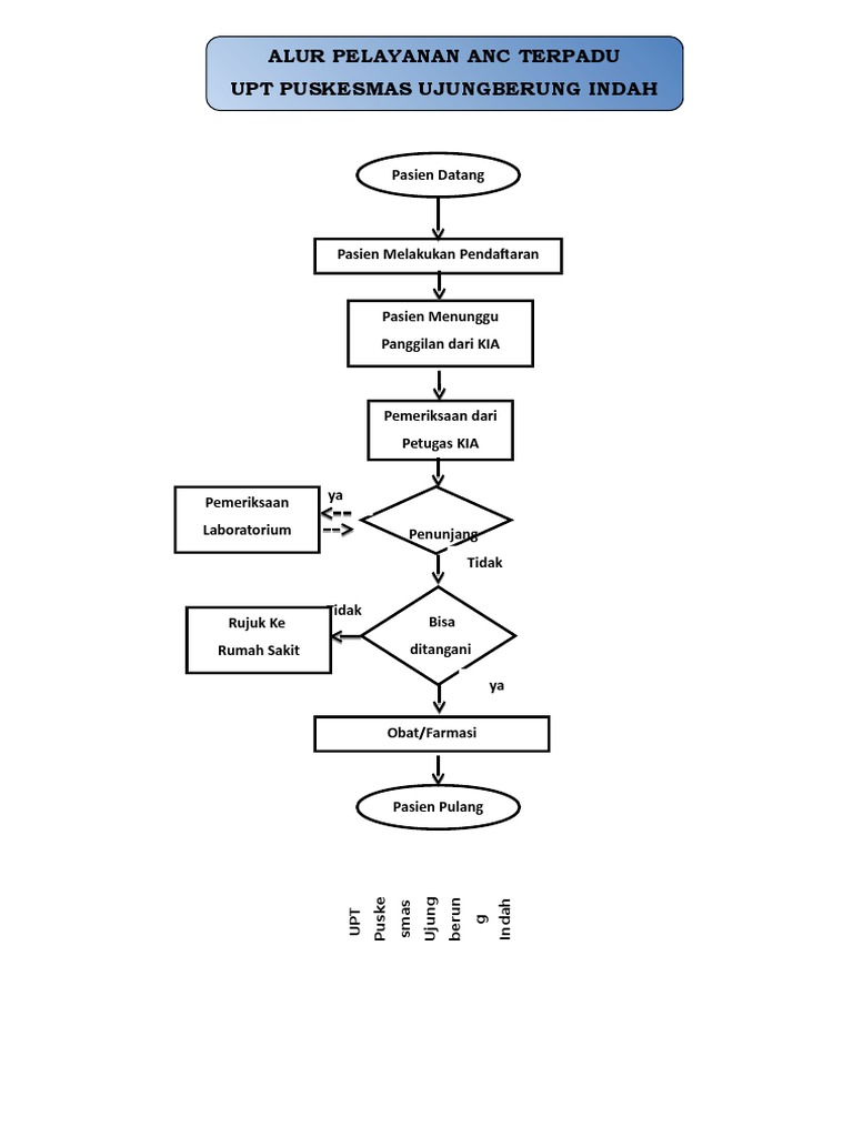 Alur Pelayanan Anc Terpadu | PDF