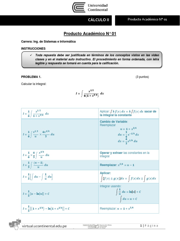 Ejercicios de Cálculo II: Integrales | PDF | Integral | Enseñanza de ...