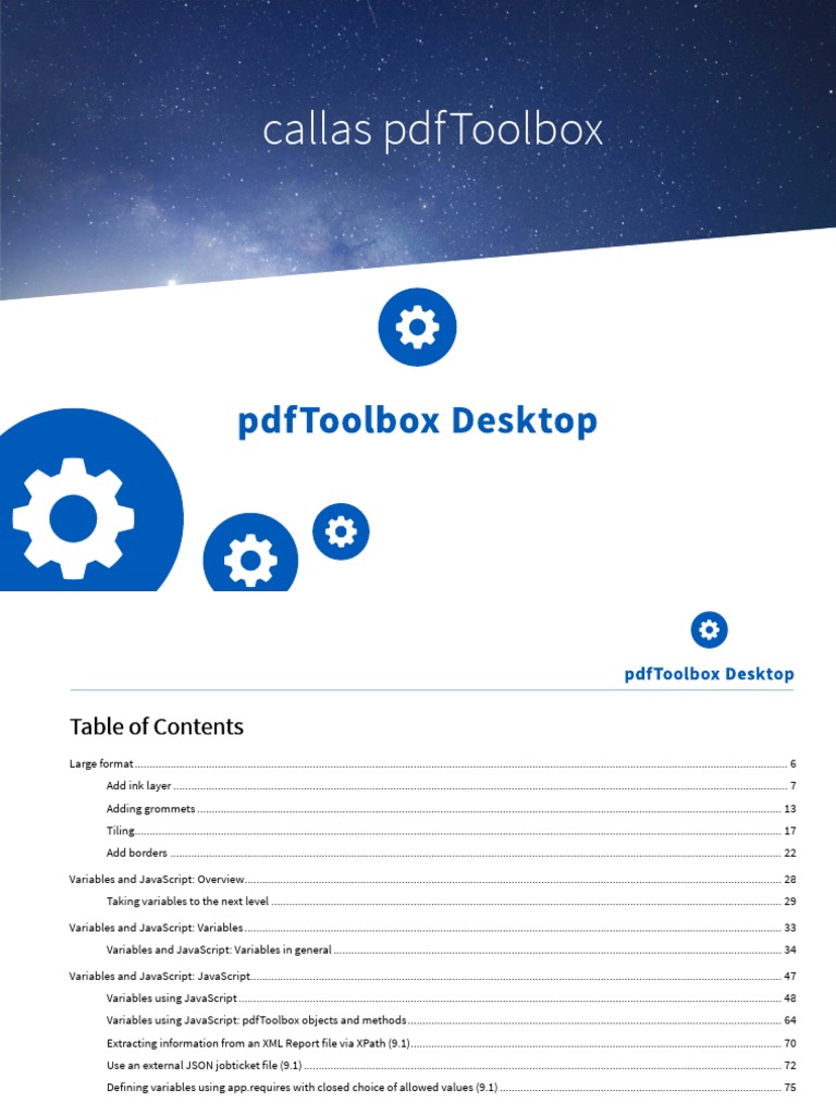 Callas PdfToolbox Manual en | PDF | Java Script | Portable Document Format