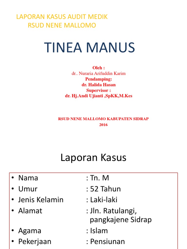 Tinea Manus | PDF