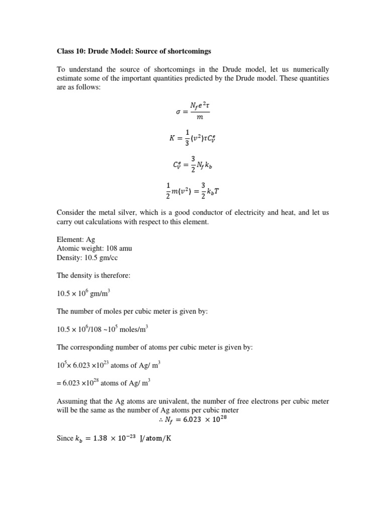 Lecture10 PDF | PDF | Gases | Electric Current Lecture10 PDF | PDF | Gases | Electric Current