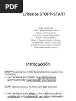 Versión en Espanol de Los Criterios STOPP START 3 | PDF | Medicamentos ...