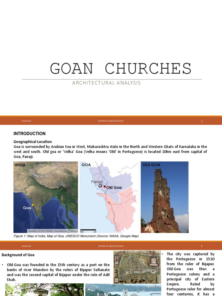 Goan Churches: Architectural Analysis | PDF | Christian Architecture ...