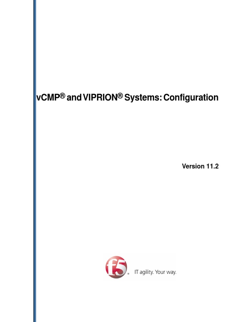 VCMP and VIPRION Systems Configuration | PDF | Computer Cluster | Ip ...