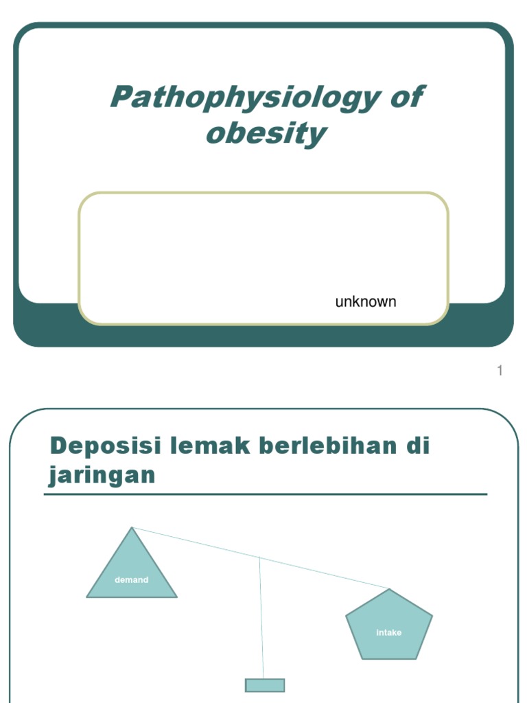 Patofisiologi Obesitas dan Tipe Lemak | PDF | Kesehatan Holistik ...