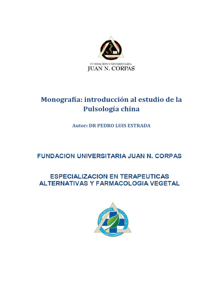 Introduccion Al Estudio Pulsologia China PDF | PDF | Ritmo circadiano | Yin y yang