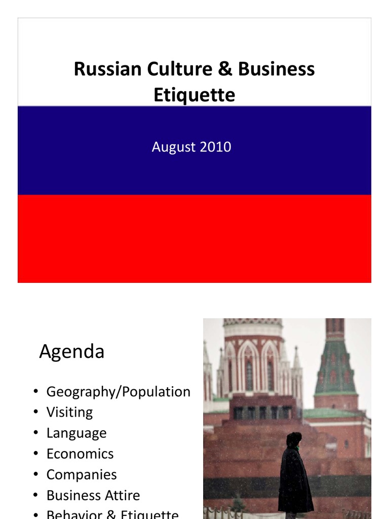 Russian Business Etiquette Guide | PDF | Russia | World Politics