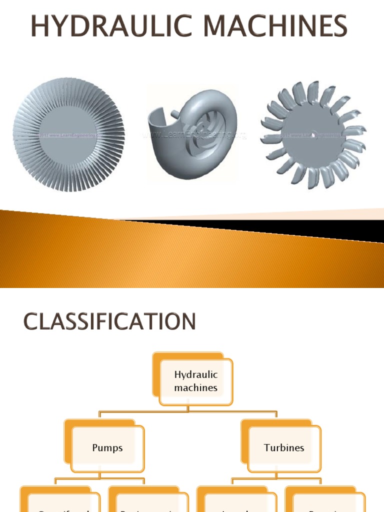 Overview of Hydraulic Machines | PDF | Turbine | Pump