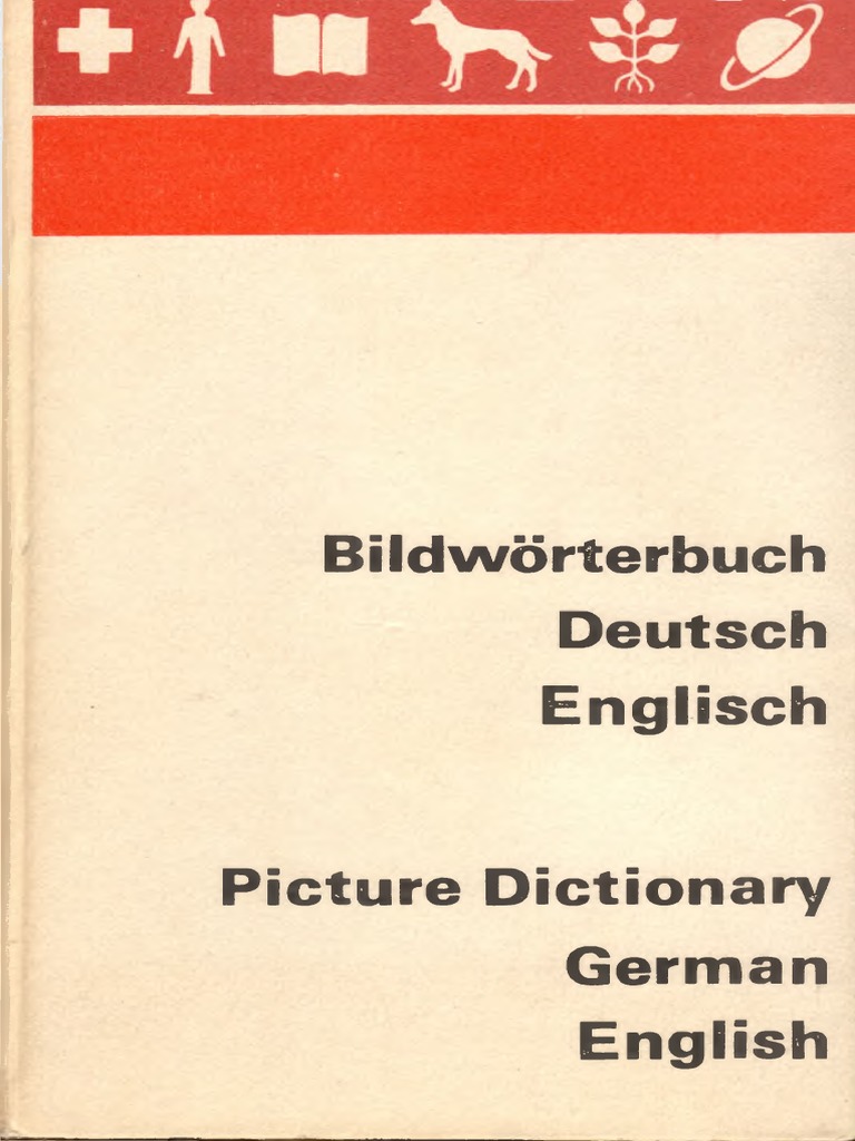German English Picture Dictionary | PDF