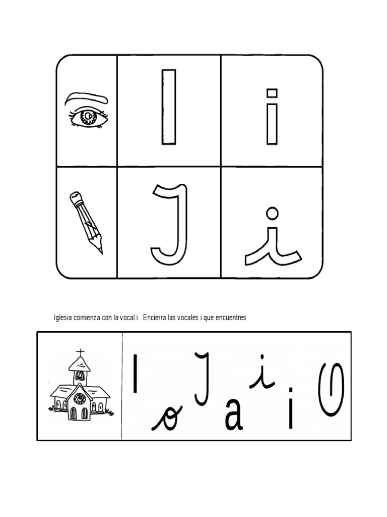 Iglesia Comienza Con La Vocal i