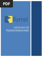 Transformadores Rymel: Especificaciones y Tipos | PDF | Transformador ...