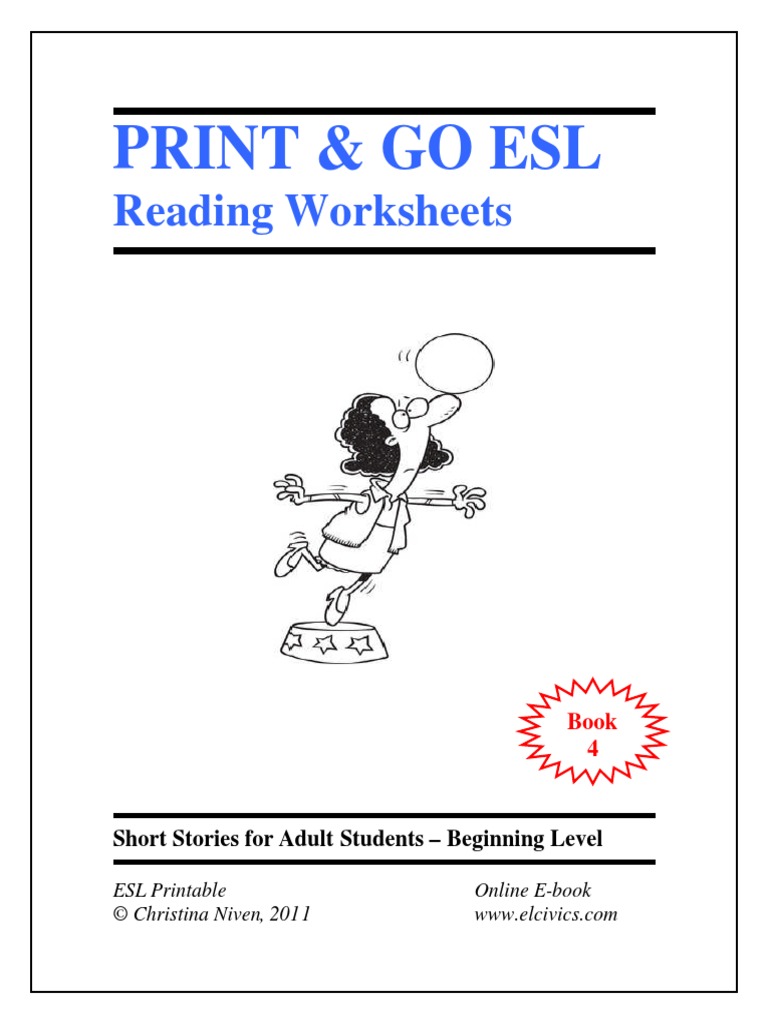 Reading Worksheets For Adults PDF | PDF