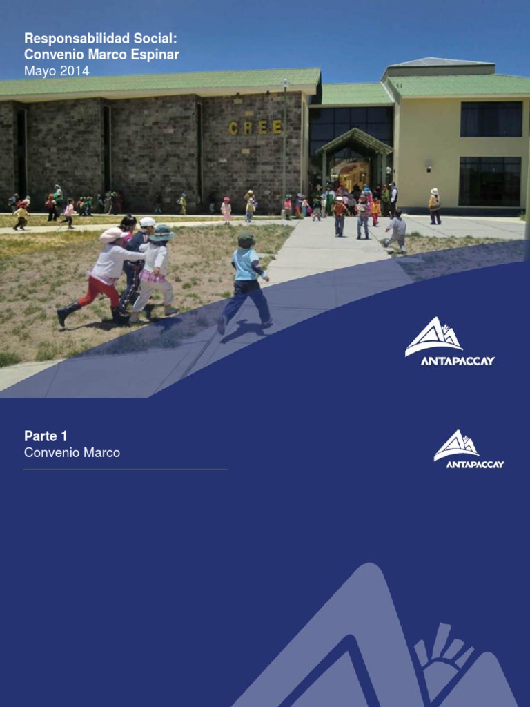 Convenio Marco Espinar y PLACME S.A. | PDF | Responsabilidad social ...