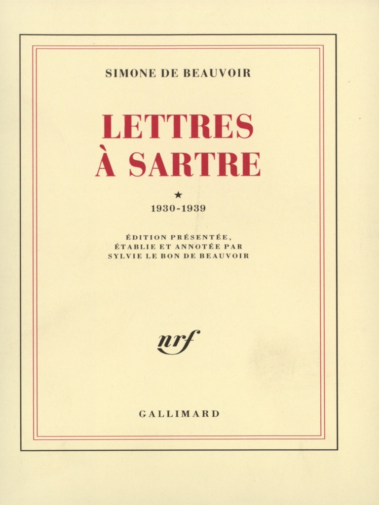 lettres-a-sartre.pdf | Simone de Beauvoir | Jean-Paul Sartre