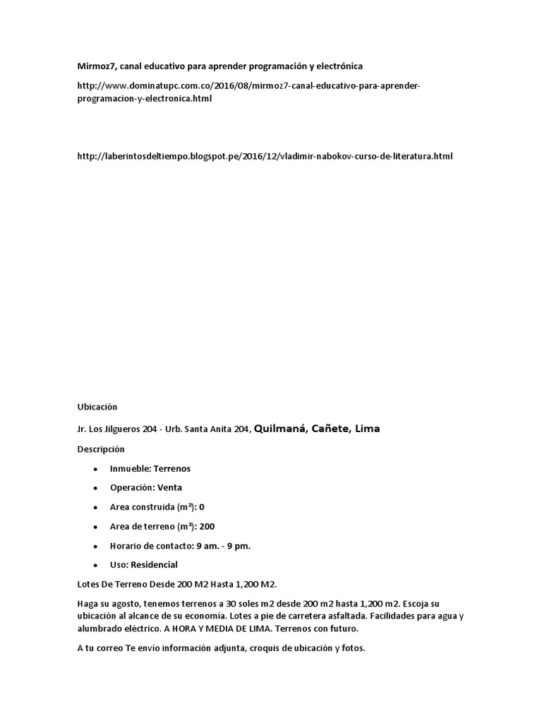 Mirmoz7 Canal Educativo Diseño | PDF | Transporte por carretera ...