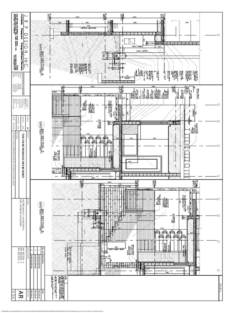 A06-02 Bay Sections | PDF