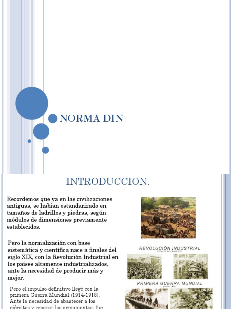 Norma DIN | PDF | Alemania | Política mundial