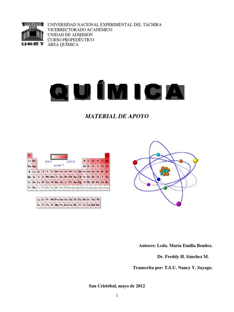 Guia De Química Pdf Pdf Concentración ácido Clorhídrico