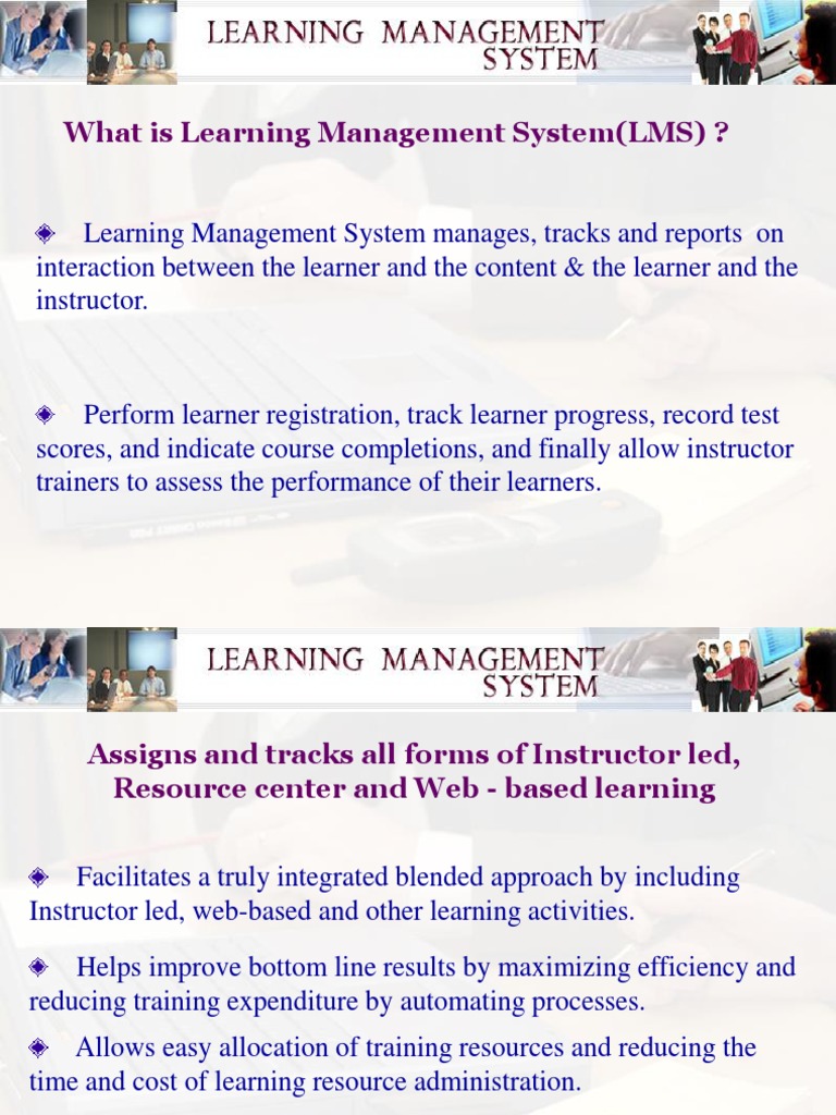 Lms PPT | PDF | Educational Technology | Learning
